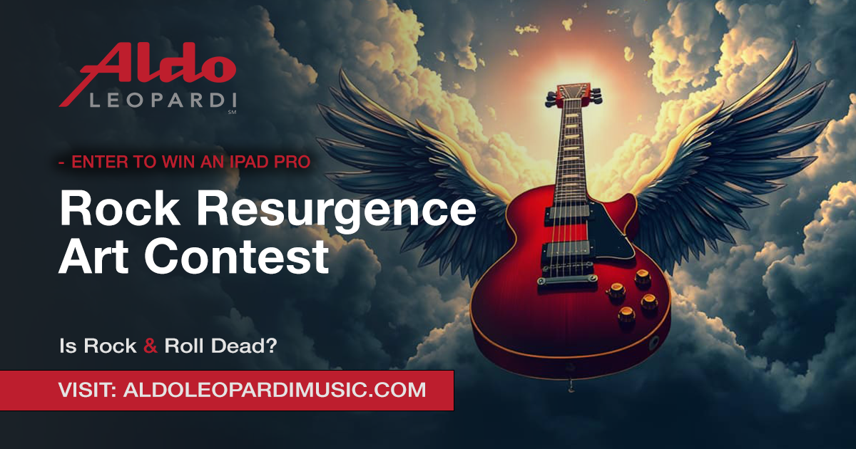 Is Rock&Roll Dead Contest - Win an iPad! - Aldo Leopardi Music